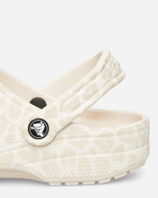 Crocs™ Classic Animal Clogs Almond Tint / Leopard in Natural | Lyst
