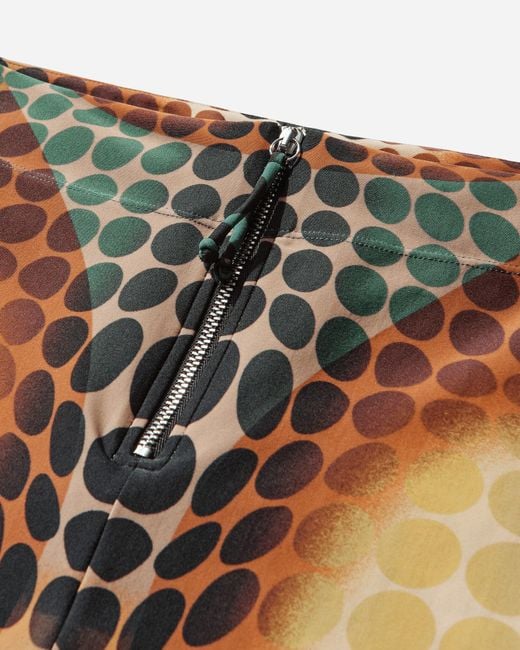 Jean Paul Gaultier Women S Re-edition Dots Skirt Orange in White | Lyst UK