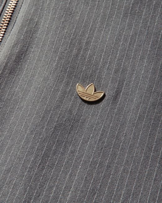 adidas Men S Firebird Loose Pinstripes Track Top Four in Grey for Men ...