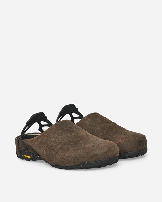 ROA Fedaia Sherpa Mules Taupe in Brown for Men | Lyst