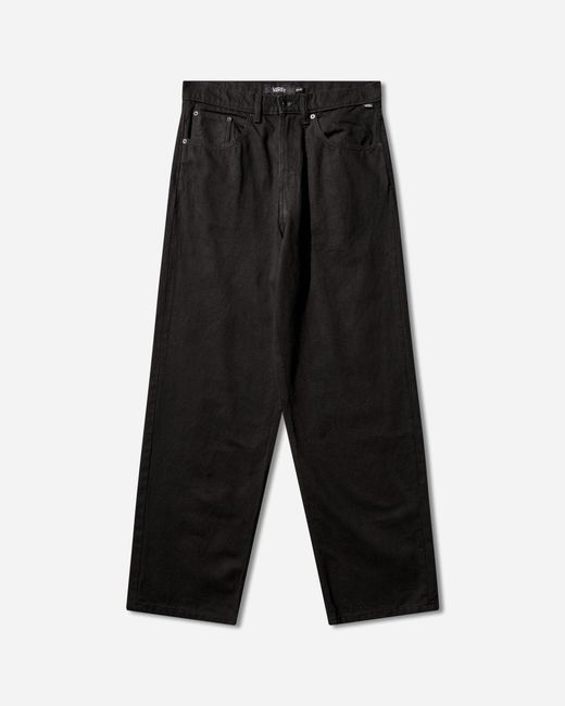 Vans S Check-5 Baggy Denim Pants in Black for Men | Lyst UK