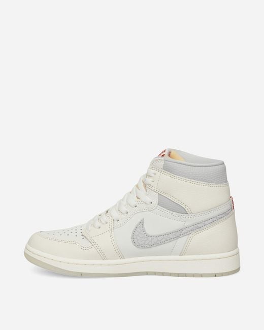 Nike Air Jordan 1 Retro High Og Sneakers Sail Pale Ivory in White for ...