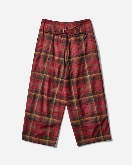 Needles Men S Hd Military Pants in Red for Men | Lyst
