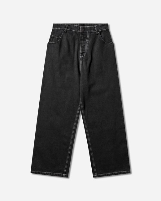 Nii HAI S Studs Baggy Jeans Wash in Black | Lyst UK
