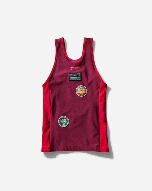 Martine Rose Women S Swim Vest / Burgundy in Red | Lyst UK