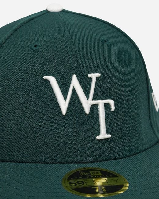 WTAPS New Era 59fifty Low Profile Cap in Green for Men | Lyst