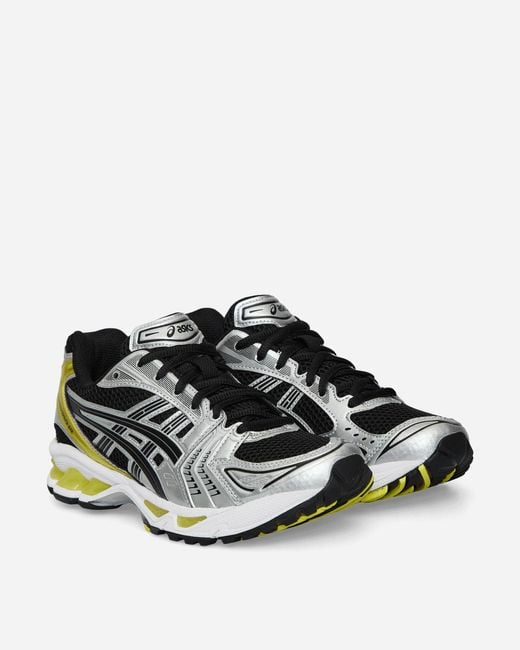 Asics Gel-kayano 14 Sneakers Black / Lemon Spark for Men | Lyst