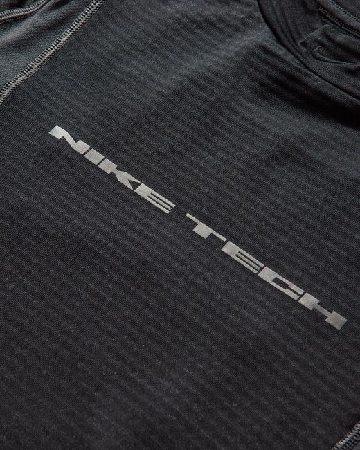 Nike Men S Tech Base Layer Longsleeve Top / Anthracite in Black for Men ...