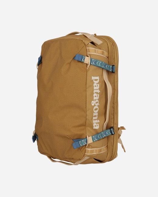 Patagonia Black Hole Mlc Convertible Travel Backpack 45l Pufferfish Gold in Natural for Men | Lyst
