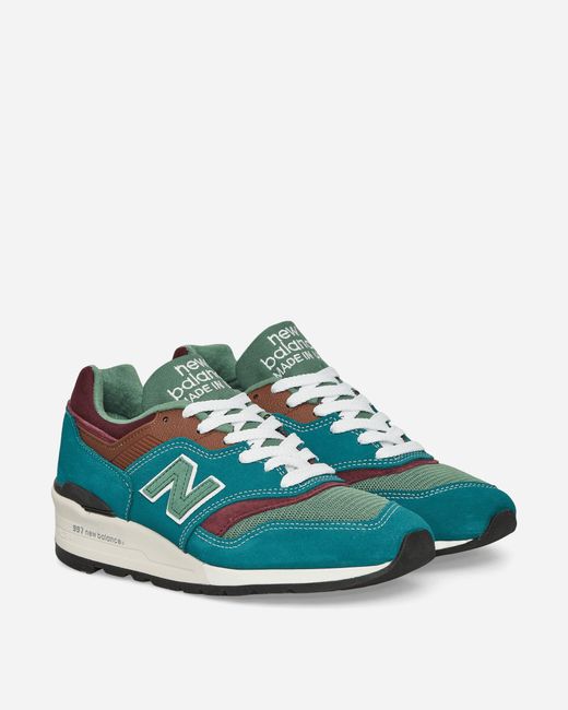 New Balance Made In Usa 997 Sneakers Vintage Teal / Jade in Green for Men | Lyst