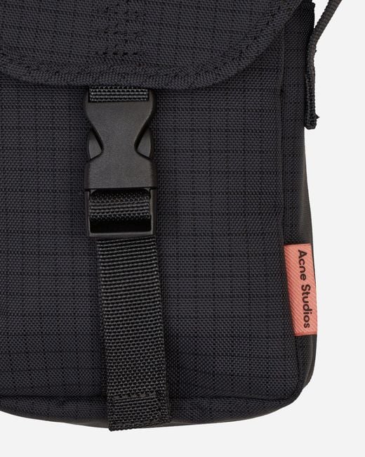Acne Studios Ripstop Mini Pouch Bag in Black for Men | Lyst
