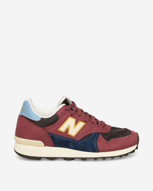 New Balance 475 Sneakers Washed Burgundy for Men | Lyst UK