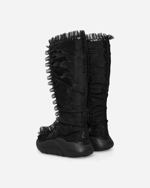 UGG Collina Strada Tall Ruffle Boots in Black for Men | Lyst