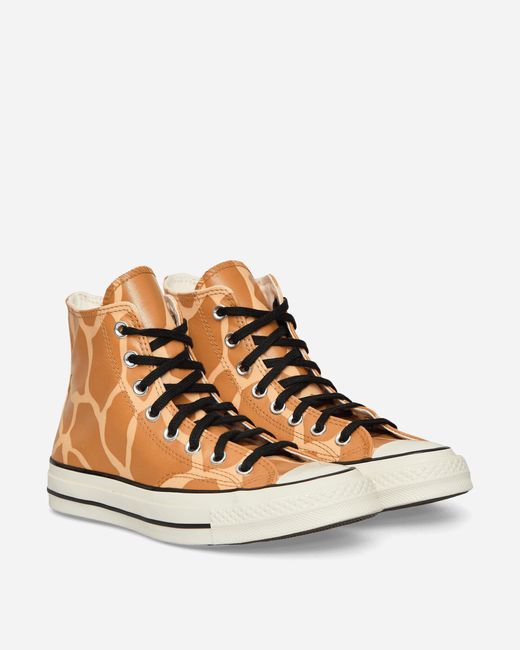 Converse Chuck 70 Glow-In-The-Dark Giraffe Print Sneakers Ginger Snap ...