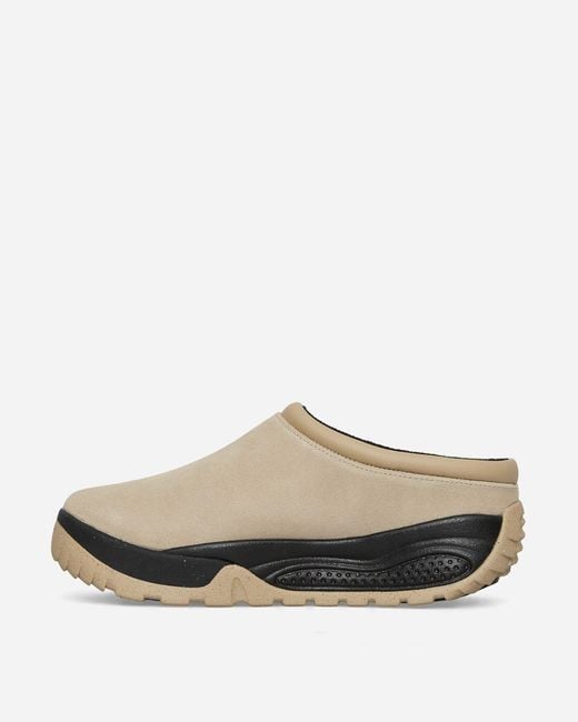Nike Acg Rufus Mules Limestone / Black in White for Men | Lyst