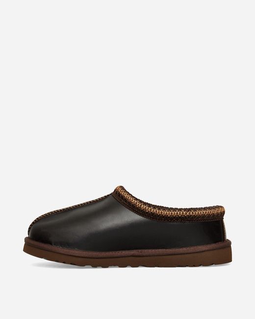 UGG Men S Tasman Leather Regenerate Sandals Ironwood in Brown for Men ...