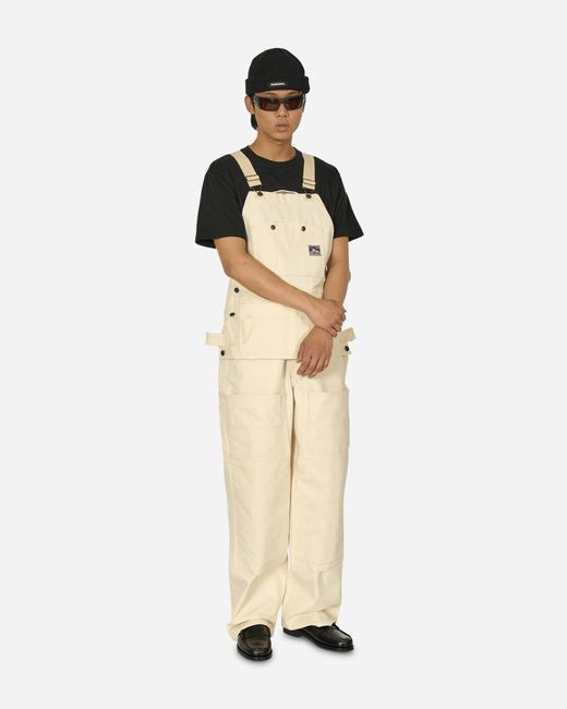 Ben Davis Work Clothes Carpenter Overalls Natural for Men | Lyst