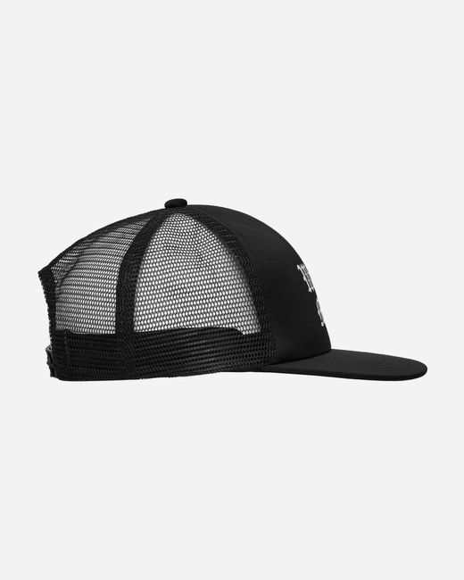 Wacko Maria Logo Trucker Cap in Black for Men | Lyst