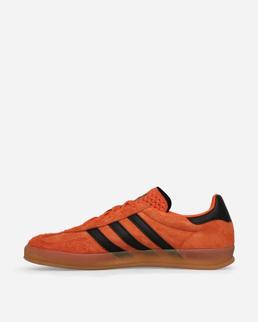 adidas adidas Gazelle Indoor Suede Sneakers in Orange for Men | Lyst