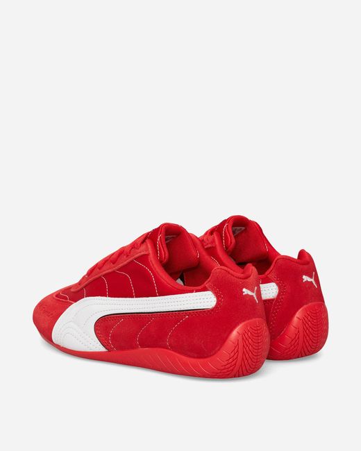 PUMA Scuderia Ferrari Hp Monza Speedcat Sneakers Rosso Corsa in Red for ...