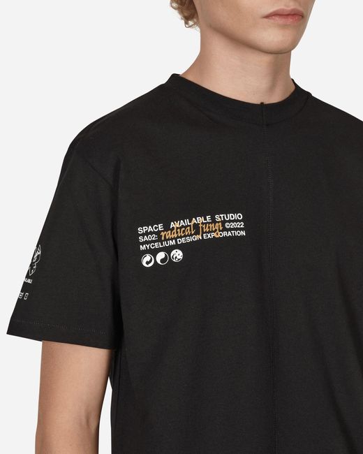 Space Available Upcycled Case Study T-Shirt in Black for Men | Lyst UK