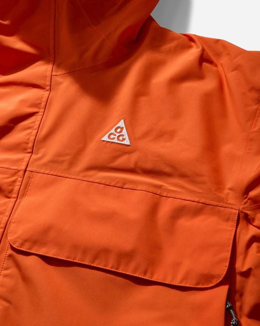 Nike Acg Primaloft Skull Peak Storm-Fit Jacket Safety in Orange for Men ...