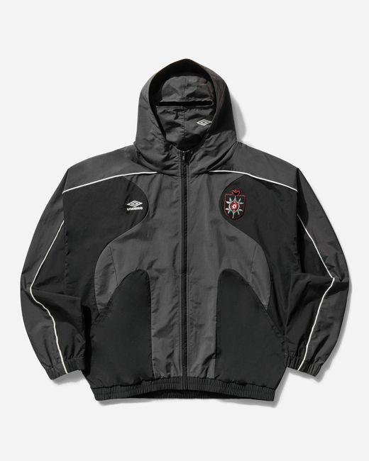 Umbro Men S Rose Crest Masked Track Jacket Black / Dark Grey for Men ...
