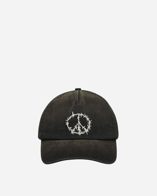 Aries Peace Cap in Black for Men | Lyst