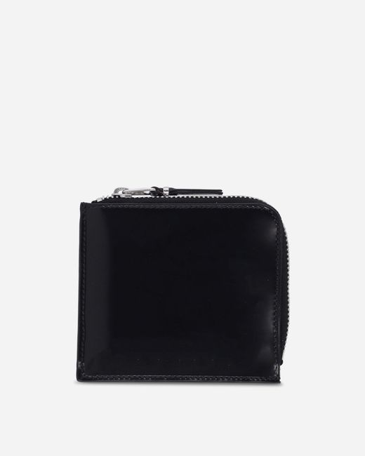 Comme des Garçons Mirror Inside Zip Around Wallet Black / Silver for ...