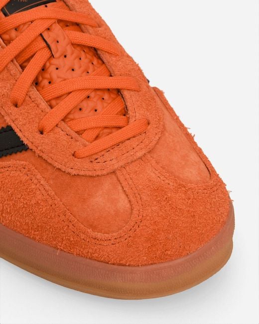 adidas adidas Gazelle Indoor Suede Sneakers in Orange for Men | Lyst
