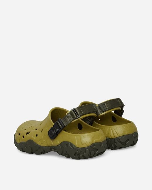 Crocs™ Roa All-terrain Atlas Clogs Aloe in Green for Men | Lyst