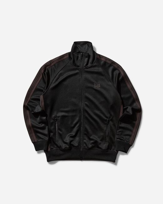 Needles Men S Poly Smooth Track Jacket in Black for Men | Lyst