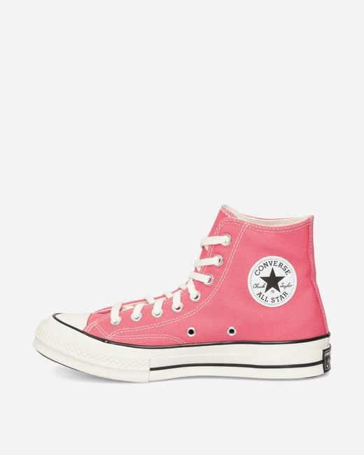 Converse Chuck 70 Vintage Canvas Sneakers Bright in Pink for Men | Lyst UK