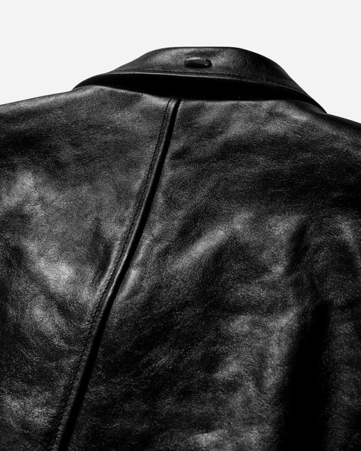 Our Legacy S Mini Leather Jacket in Black for Men | Lyst