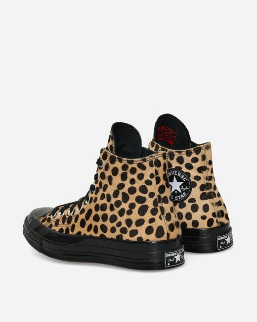 Converse Chuck 70 Pony Hair Sneakers Gold in Black for Men | Lyst