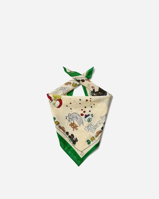 Kapital Color Bandana (peckish Rainbowy Park) in Green for Men | Lyst