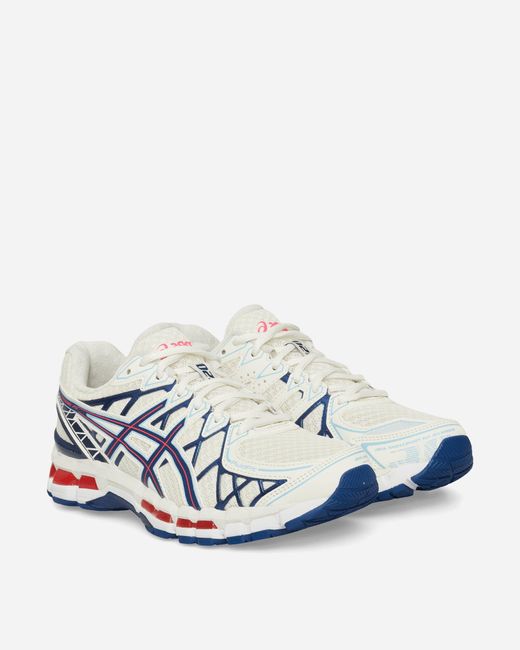 Asics Gel-kayano 20 Sneakers Cream / Deep Marine in White for Men | Lyst