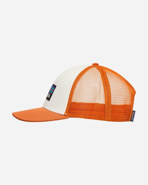 Patagonia P-6 Logo Trucker Hat Redtail Rust in Blue for Men | Lyst