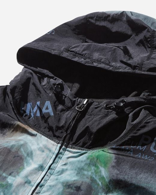 PUMA S Aries X-Ray Windcheater Jacket in Blue for Men | Lyst