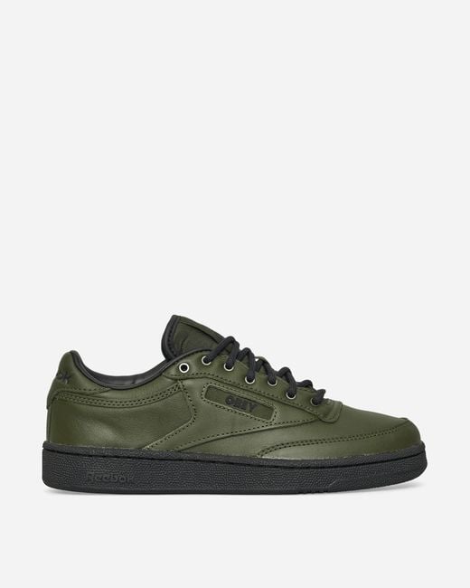 Reebok Obey Club C 85 Sneakers in Green for Men | Lyst