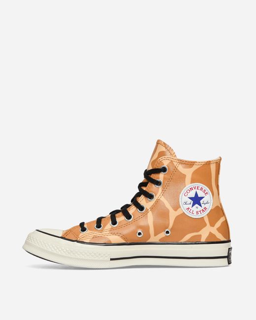 Converse Chuck 70 Glow-In-The-Dark Giraffe Print Sneakers Ginger Snap ...