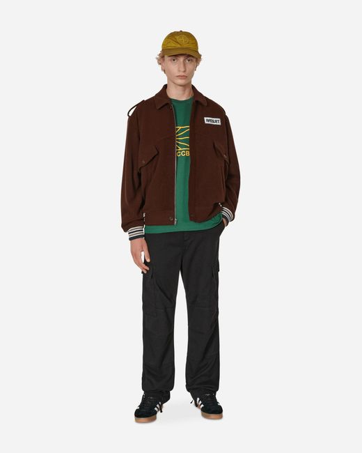 Rassvet (PACCBET) Painting Harrington Jacket in Brown for Men | Lyst