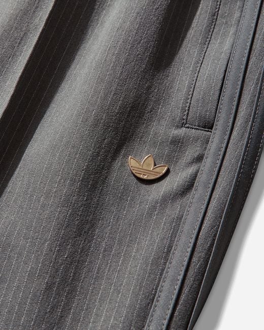 adidas Men S Firebird Loose Pinstripes Track Pants Four in Grey for Men ...