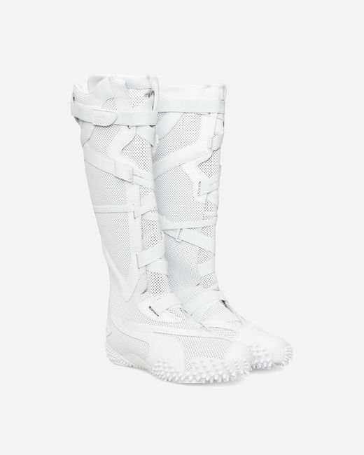 PUMA S Mostro Leather Boots in White | Lyst