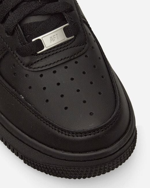 Nike Women S Air Force 1 07 Sneakers in Black | Lyst UK