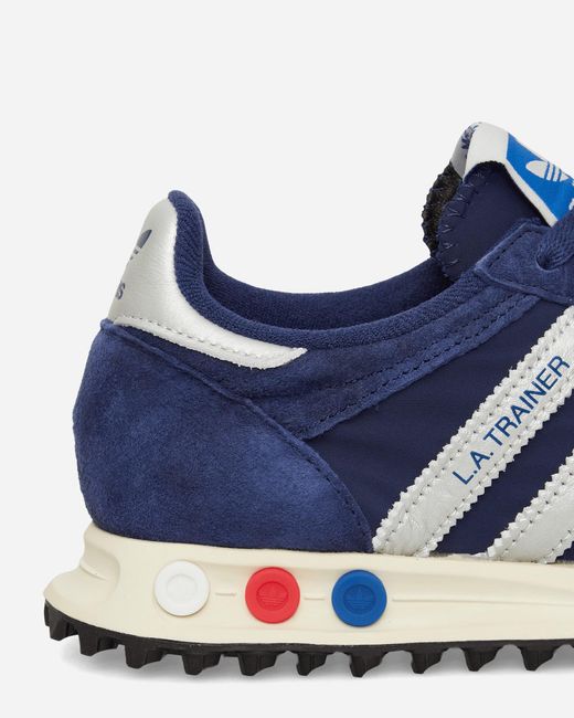 adidas La Trainer Og Sneakers Dark / Silver Metallic / Off White in ...