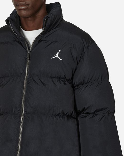 Nike Essentials Polyester Puffer Jacket Black for Men | Lyst
