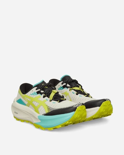 Asics Trabuco Max 5 Sneakers Light Dust / Cacti in Green for Men | Lyst