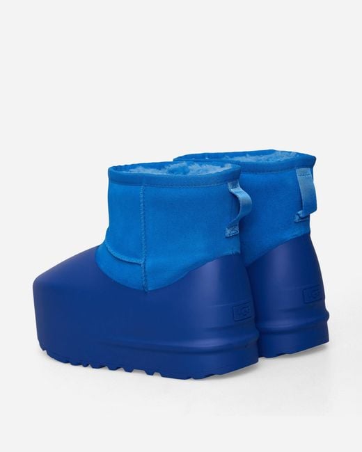 UGG S Classic Mini Pumped Molded Boots Big Sky in Blue | Lyst