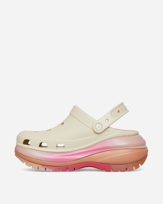 Crocs™ Classic Mega Crush Color Dip Clog in Natural | Lyst Australia